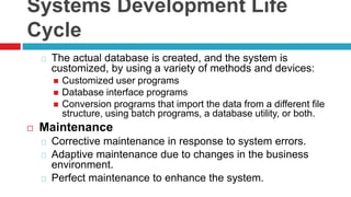 Database design process | PPTX | Databases | Computer Software and Applications