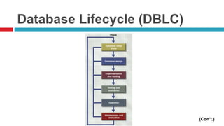 Database design process | PPTX | Databases | Computer Software and Applications