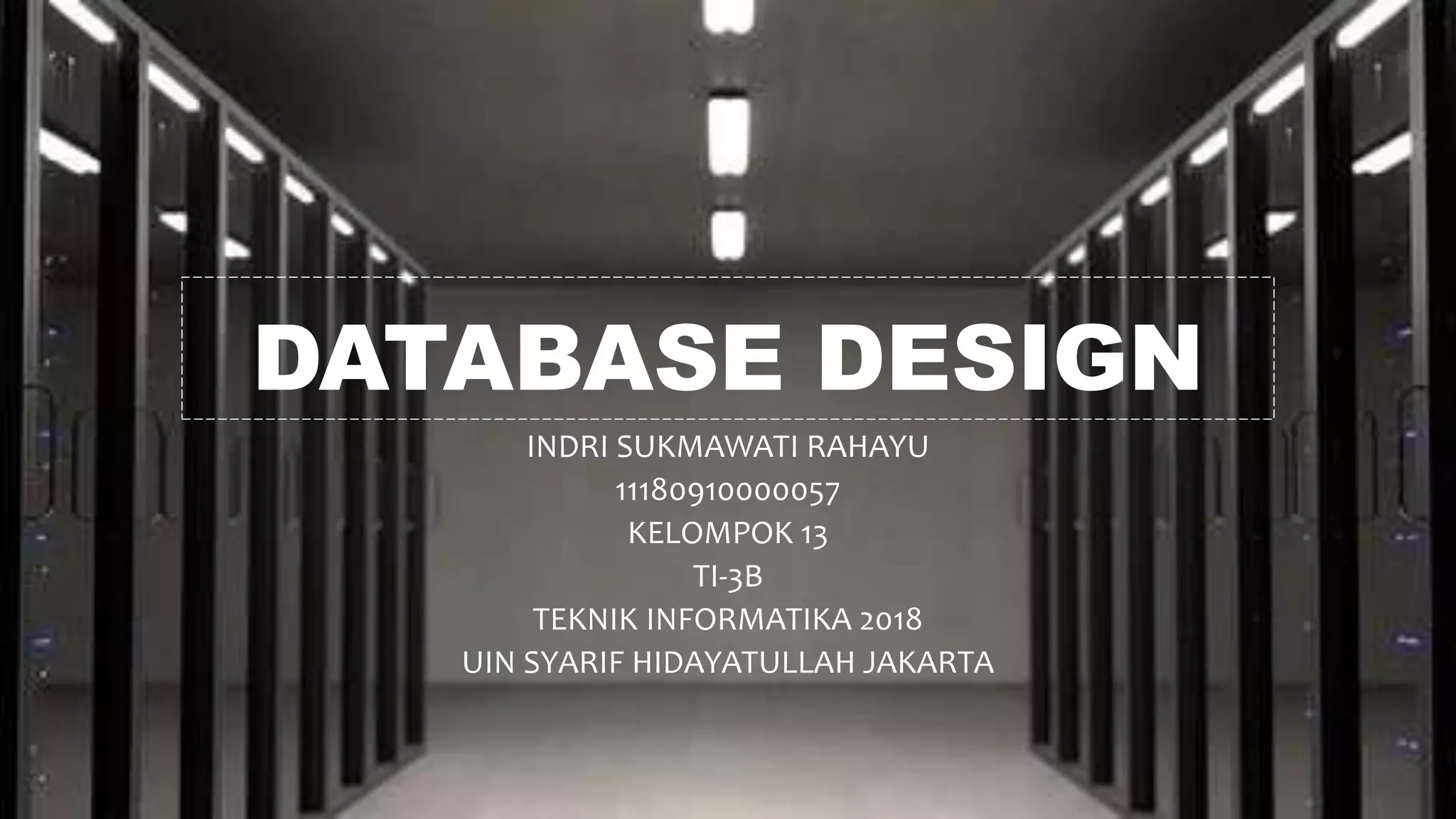 Power Point | Database Design | PPTX