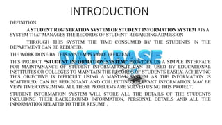 Database documentation | PPT