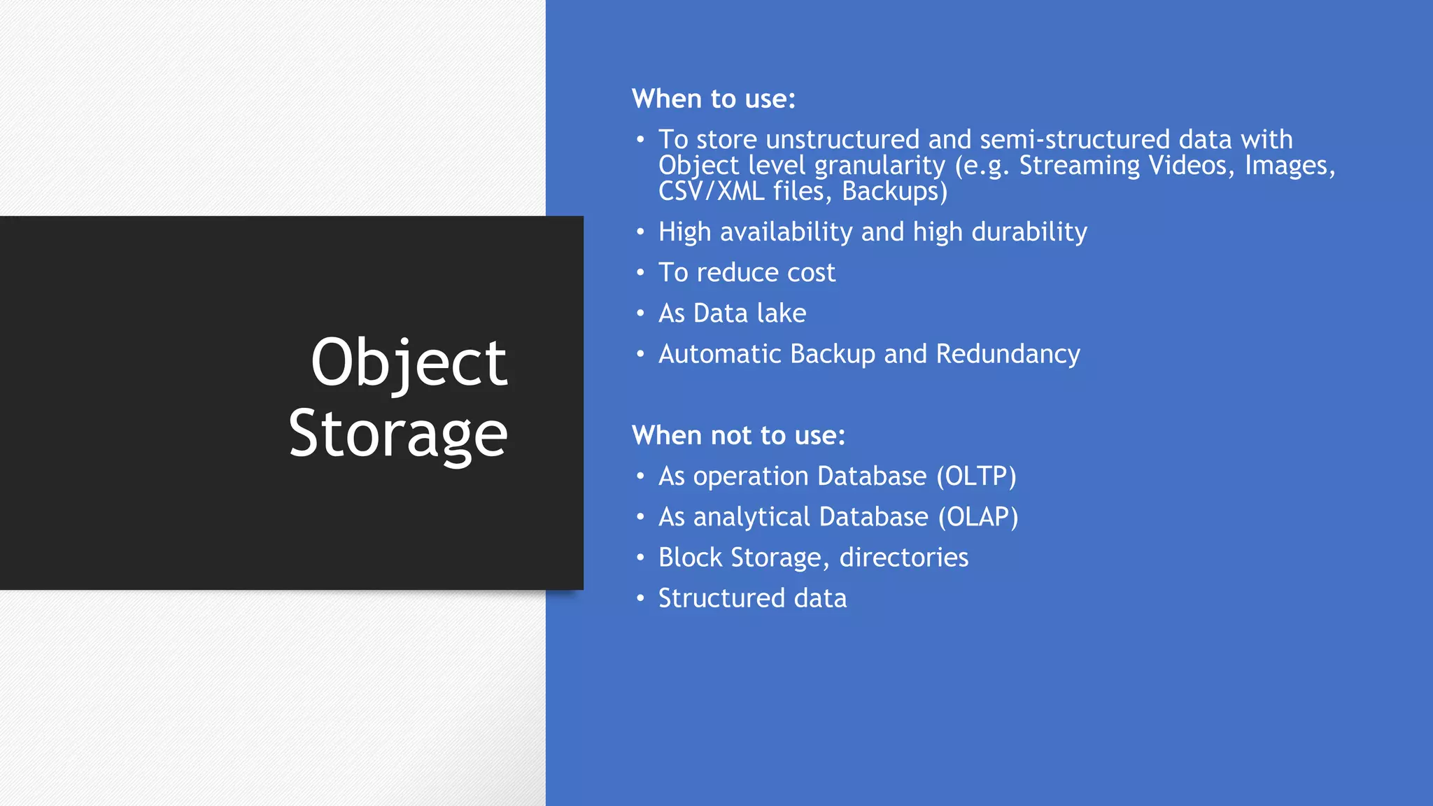 SQL, NoSQL, Distributed SQL: Choose your DataStore carefully | PPT