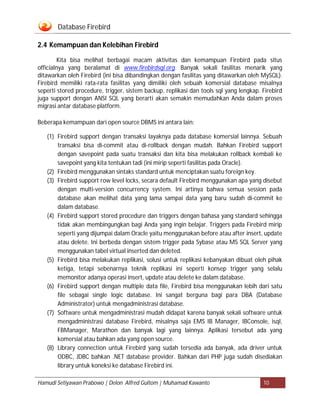 Database firebird | PDF