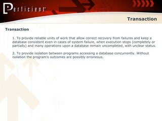 Database Foundation Training | PPT