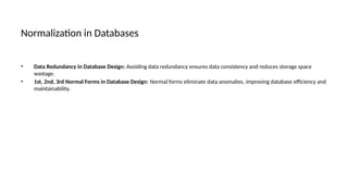Database Fundamentals Guide that can be usefull | PPT