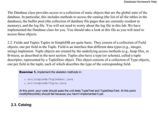 Database Management Assignment Help | PPTX | Databases | Computer ...