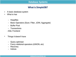 Database Homework Help | PPT