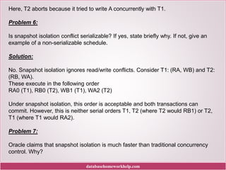 Database Systems Assignment Help | PPT