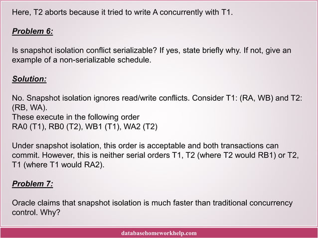 Database Systems Assignment Help Ppt