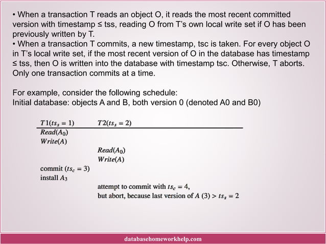 Database Systems Assignment Help | PPT