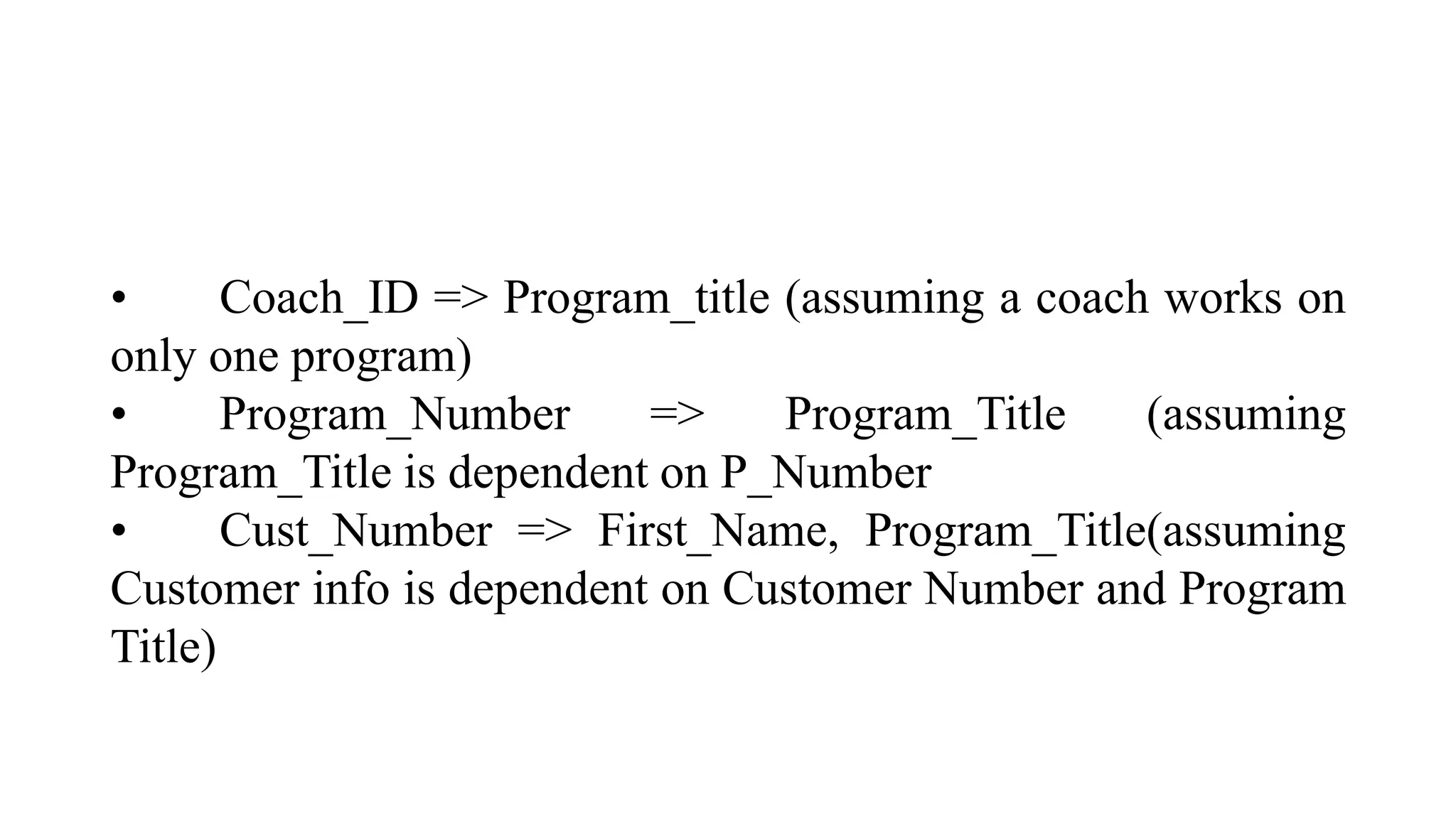 Database Implementation On Fitness Managementpptx