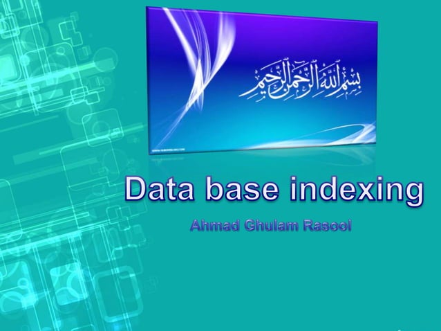 Database indexing techniques | PPT Database indexing techniques | PPT
