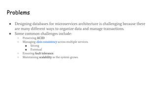 Database in Microservices - (2nd PostgreSQL Conference Nepal 2023) | PPT