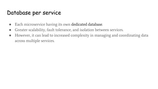 Database in Microservices - (2nd PostgreSQL Conference Nepal 2023) | PPT