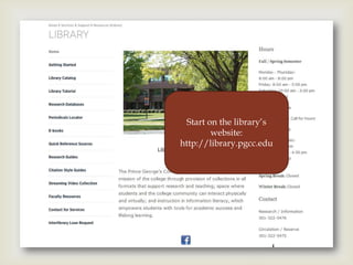 Research Databases - How to Access | PPT