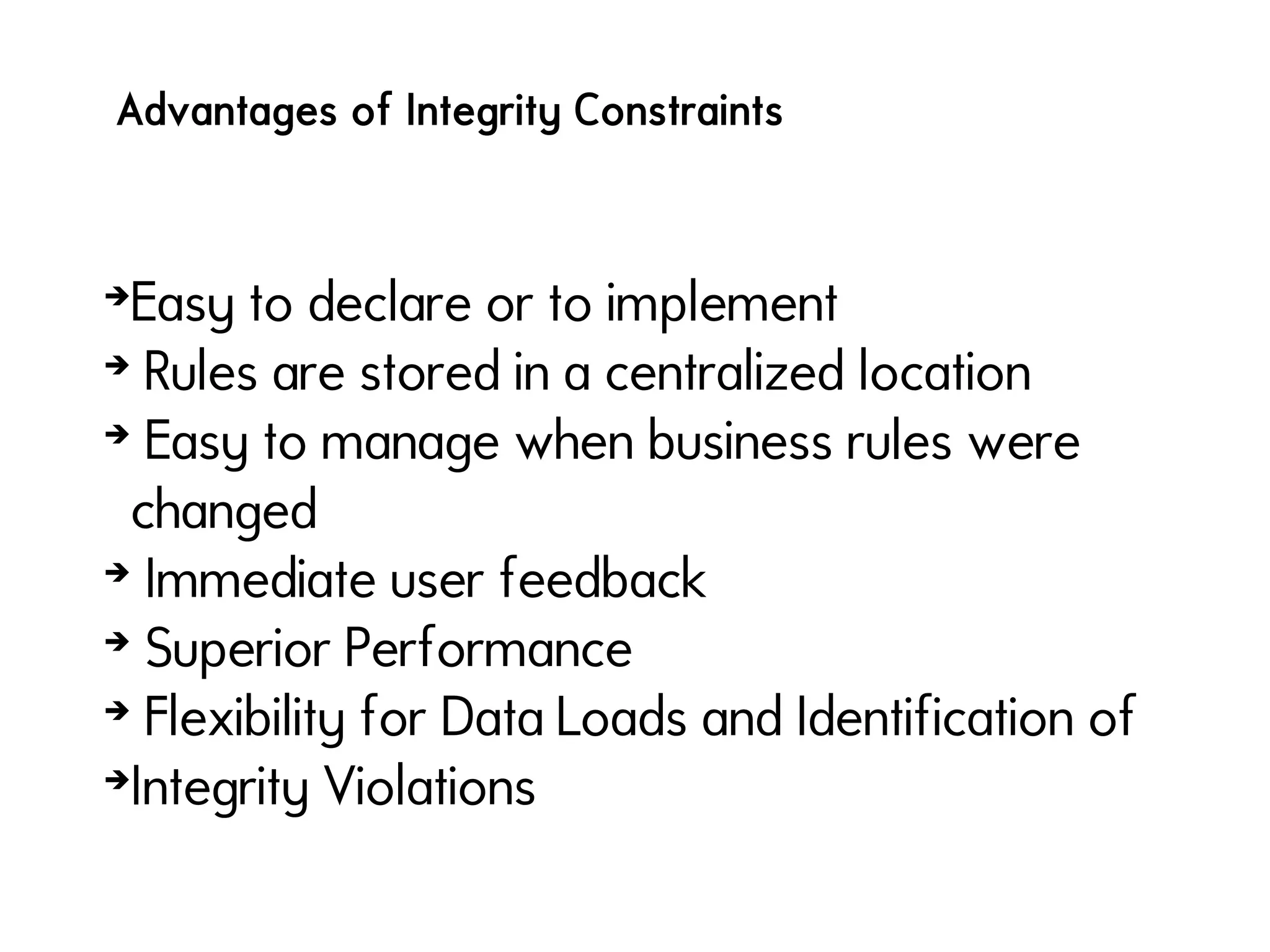 Database Intergrity | PDF | Databases | Computer Software and Applications