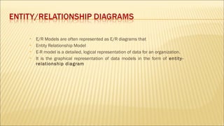 Data base lec3 (erd) | PPT