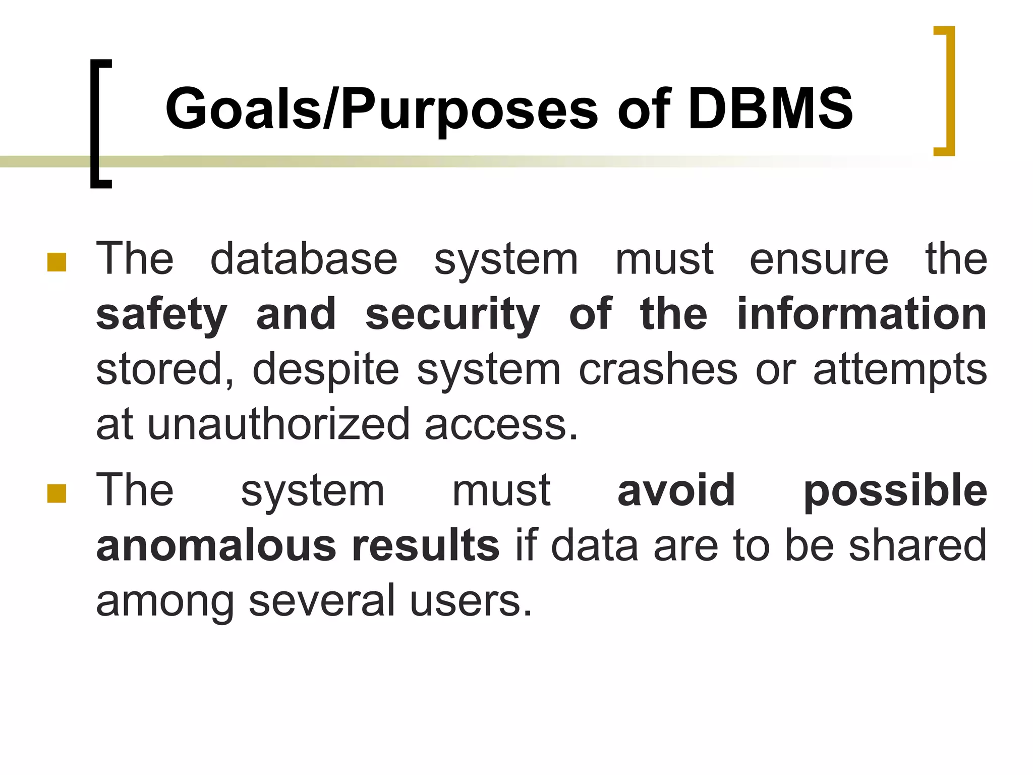 Database Lecture 1 Ppt