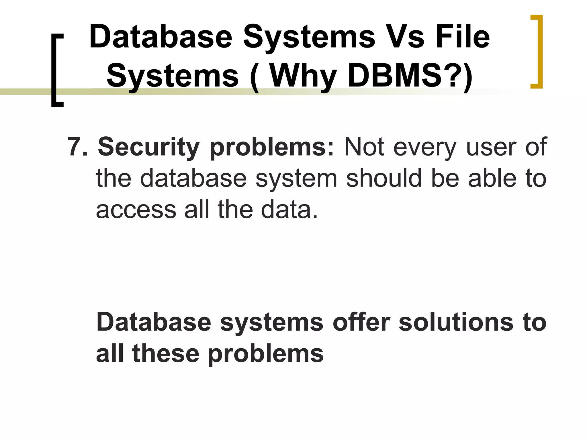 Database Lecture 1 Ppt