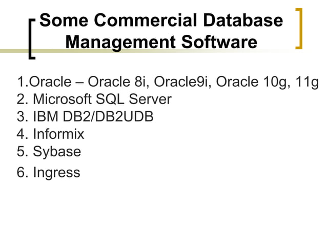 Database Lecture 1 Ppt