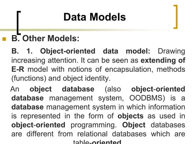 Database, Lecture-1.ppt | Databases | Computer Software and Applications