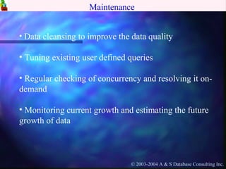 Database Life Cycle | PPT