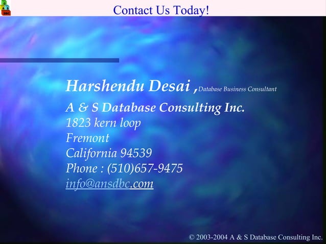 Database Life Cycle Ppt Databases Computer Software And Applications 8448