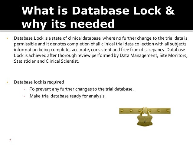 Database Lock _ Unlock Procedure_Katalyst HLS
