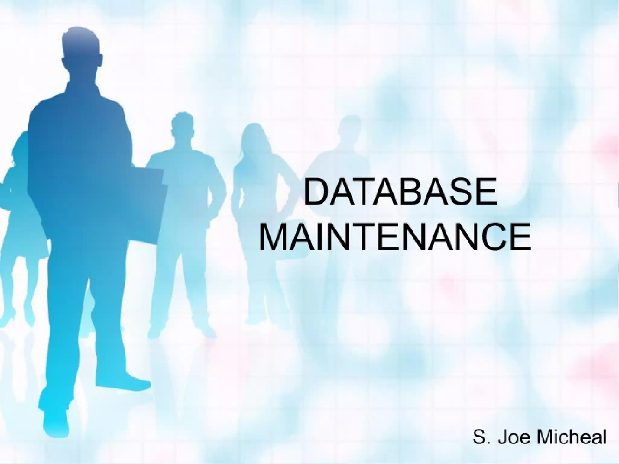 Database Maintenance | PDF