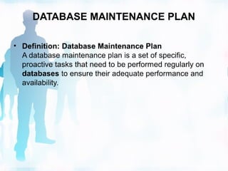 Database Maintenance | PDF