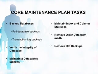 Database Maintenance | PDF