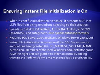 Database Maintenance Optimization Brad Mc Gehee | PPTX