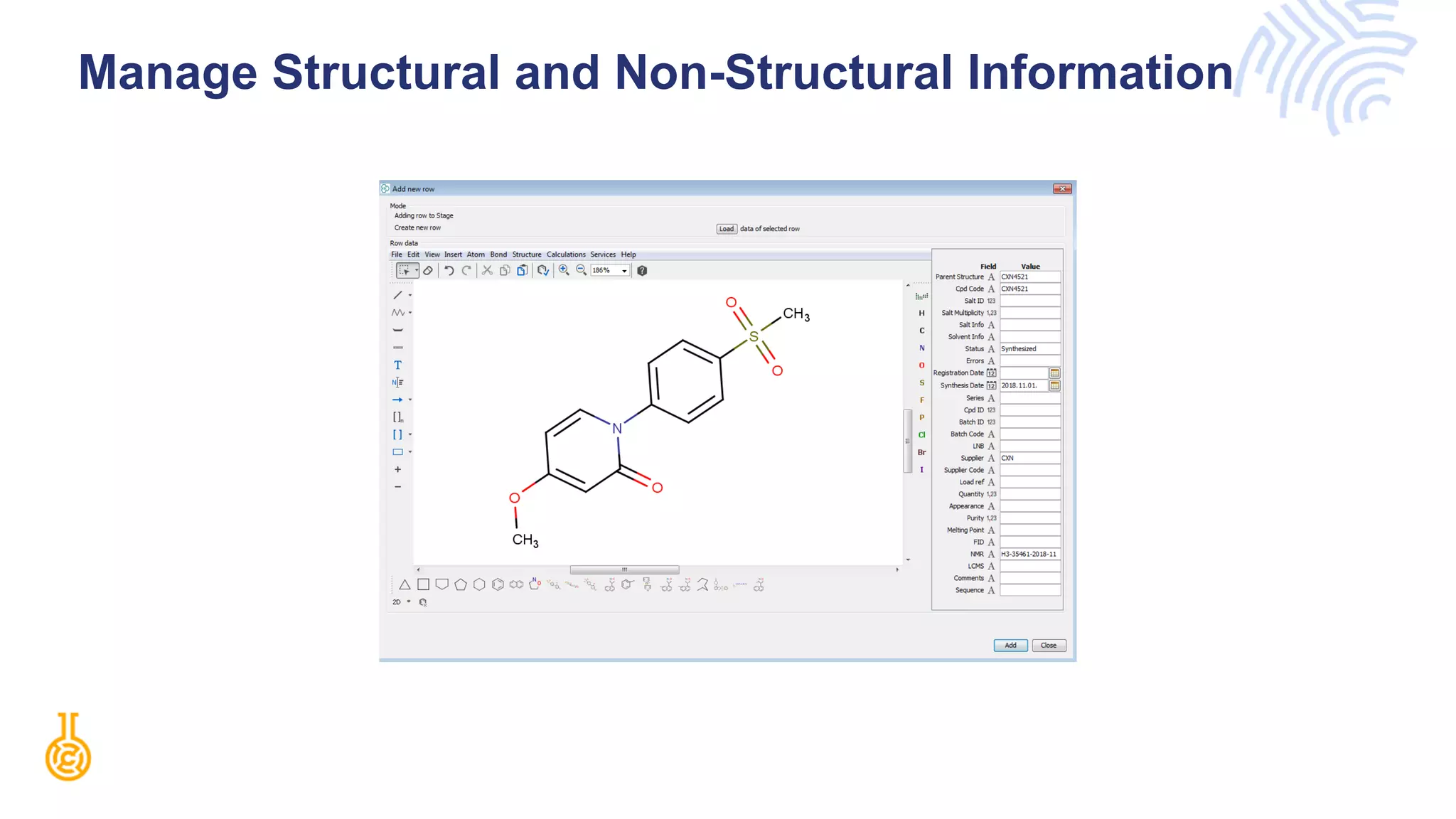 Cheminfo Stories APAC 2020 - Database management on desktop with JChem ...