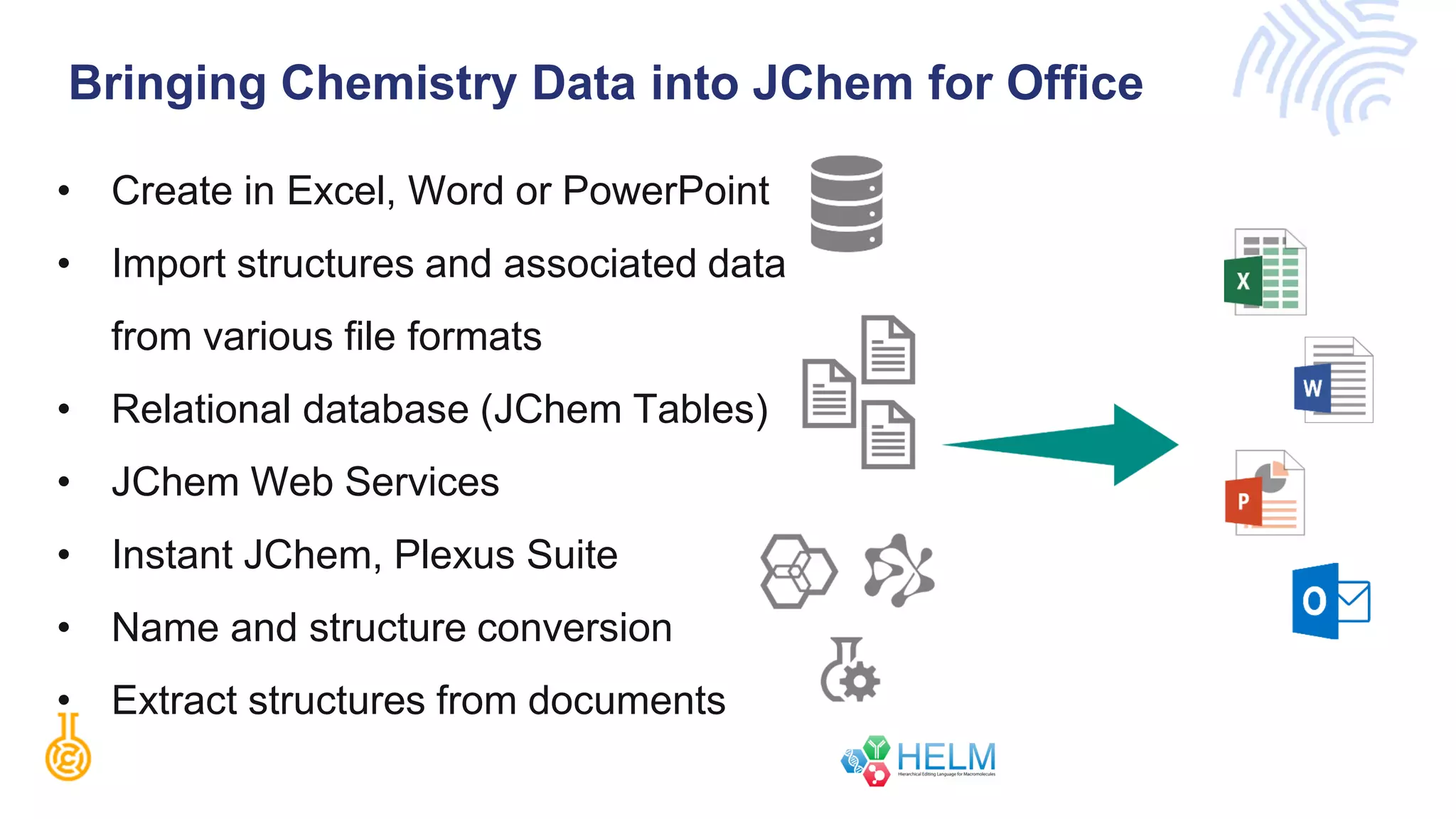 Cheminfo Stories APAC 2020 - Database management on desktop with JChem ...
