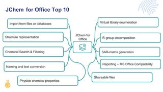 Cheminfo Stories APAC 2020 - Database management on desktop with JChem ...