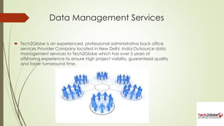 Database management services - Tech2globe | PPTX