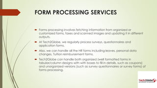 Database management services - Tech2globe | PPTX