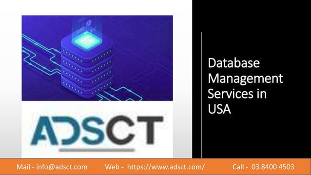 Database Management Services In Usa Ppt