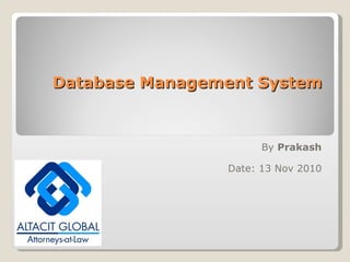 Database management system | PPT