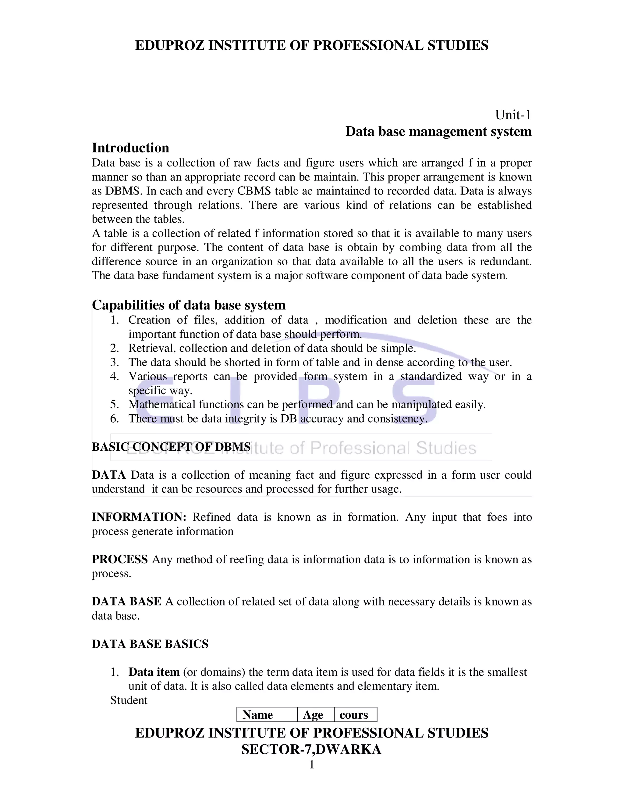 Database management system | PDF