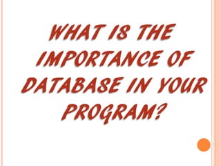 Database management system | PPT | Databases | Computer Software and ...