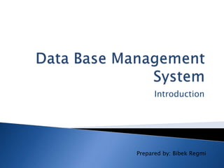 Data base management system | PPTX | Databases | Computer Software and ...