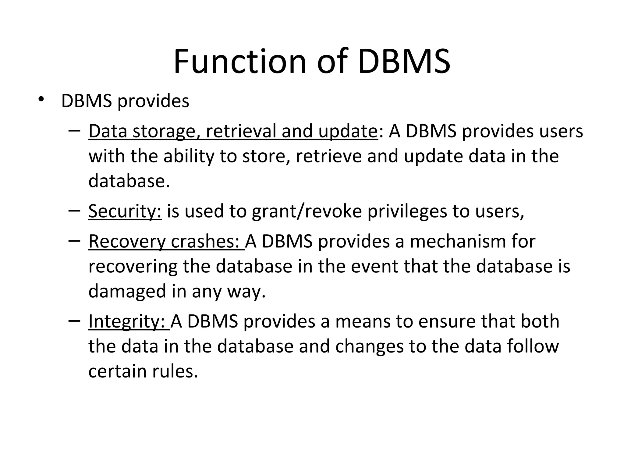 Database management system | PPT