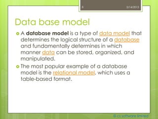 Databasemanagement system | PPT