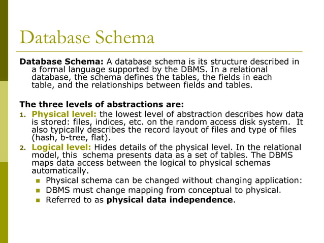 Data base management system | PPTX | Databases | Computer Software and Applications