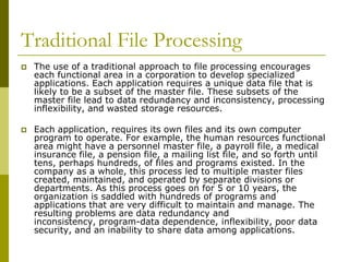 Data base management system | PPTX