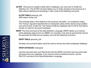 Database management system by Neeraj Bhandari ( Surkhet.Nepal ) | PPTX