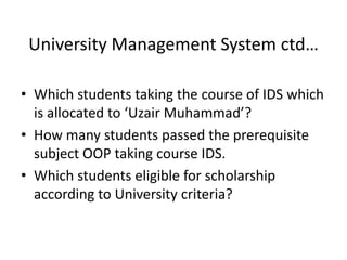 Database management system | PPTX