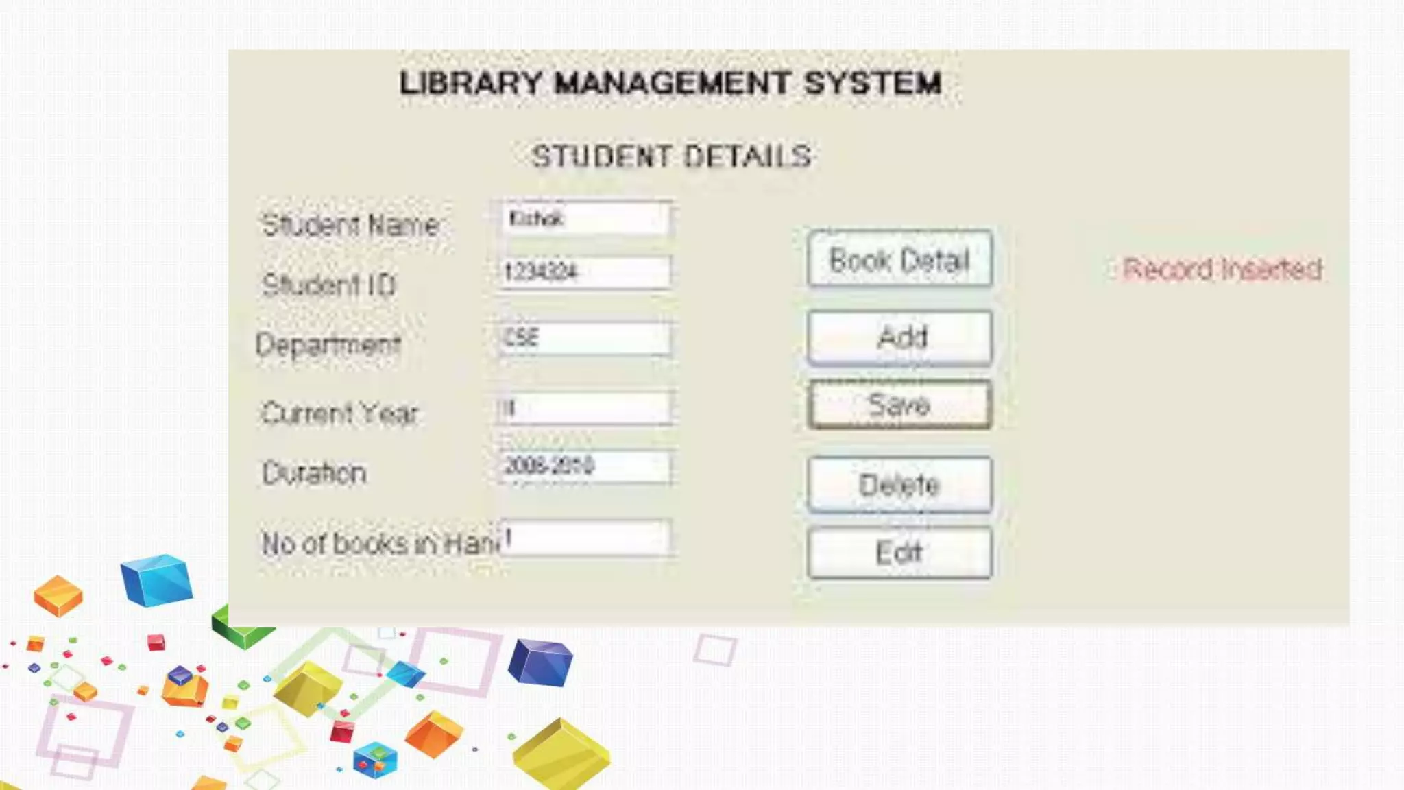 Library Database management system | PPTX