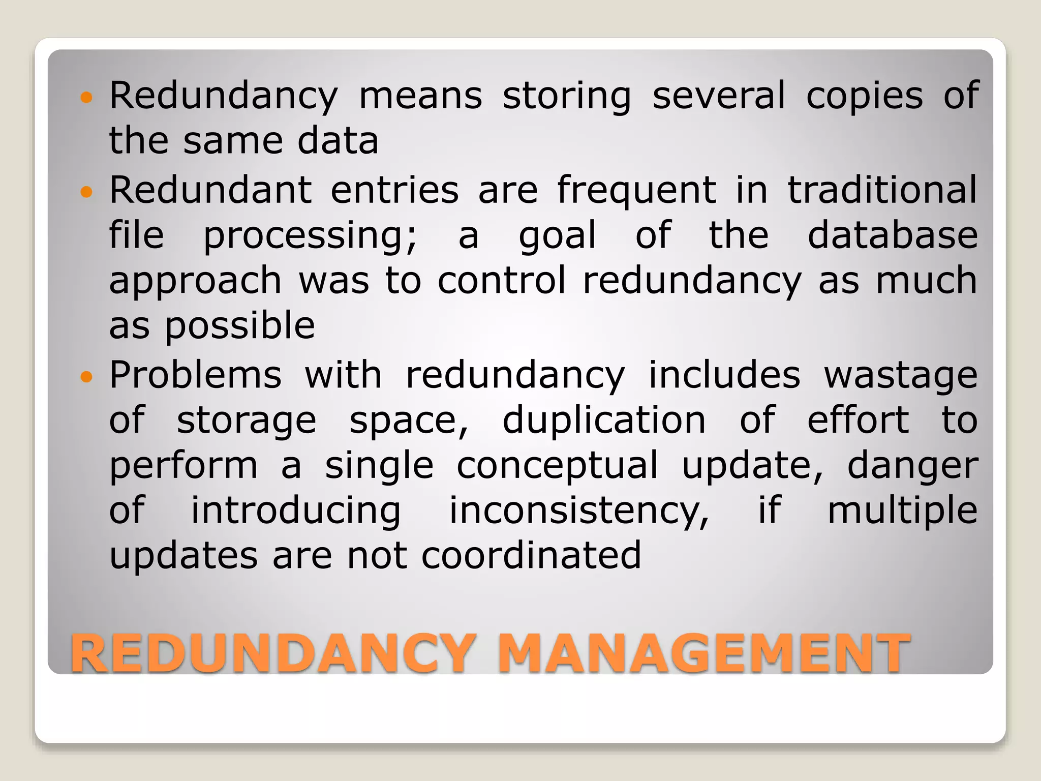 Database management system | PPTX