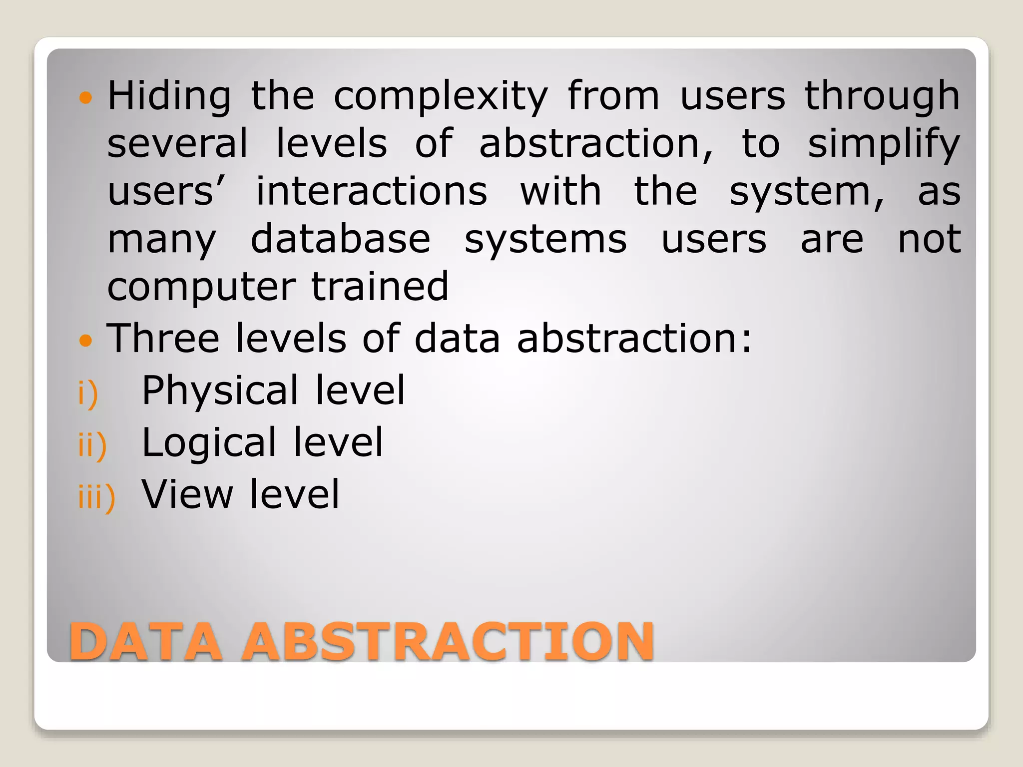 Database management system | PPTX